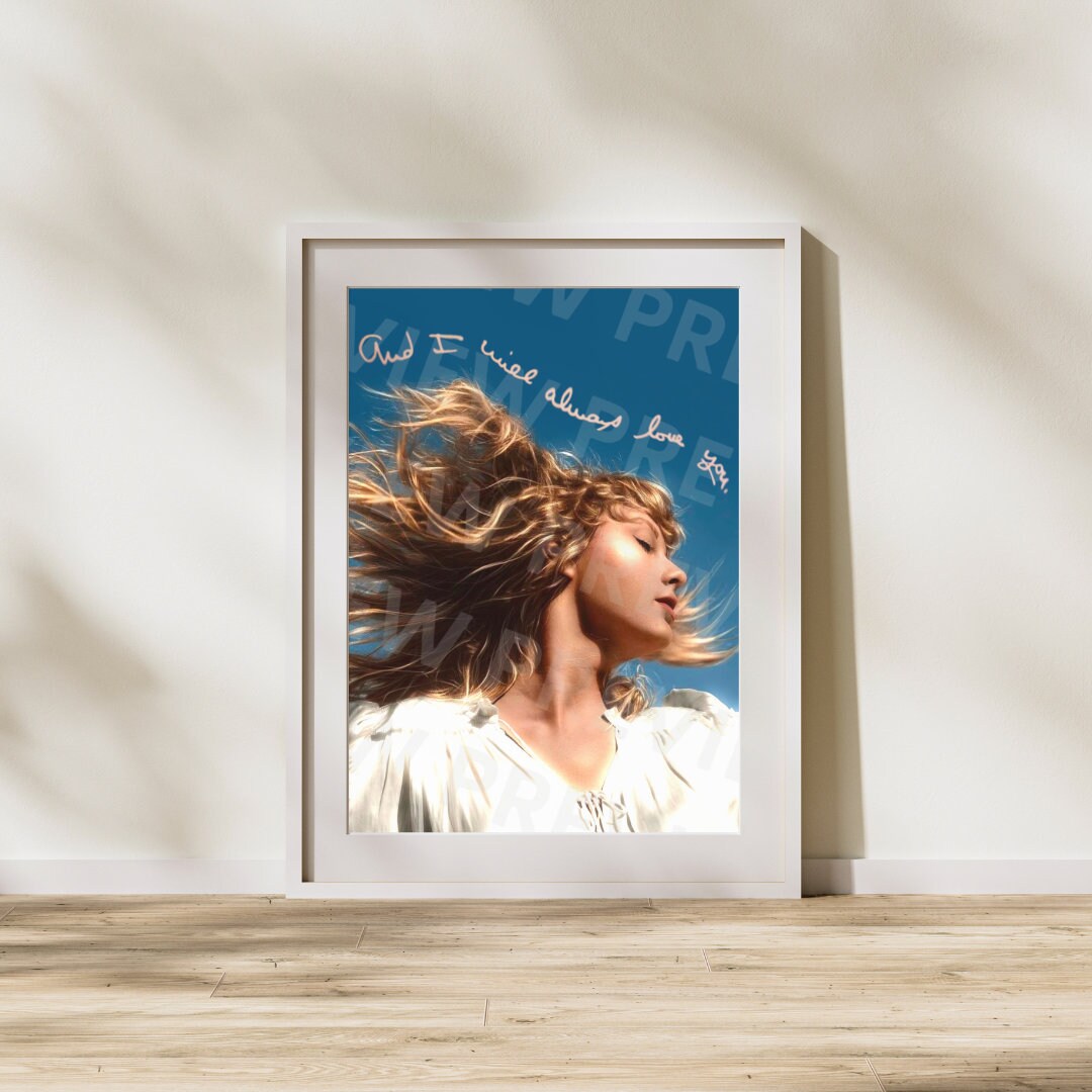 Taylor Swift Fearless Poster - Digital Download - Etsy