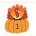 12 Day Turkey Day Printable Countdown! - Etsy