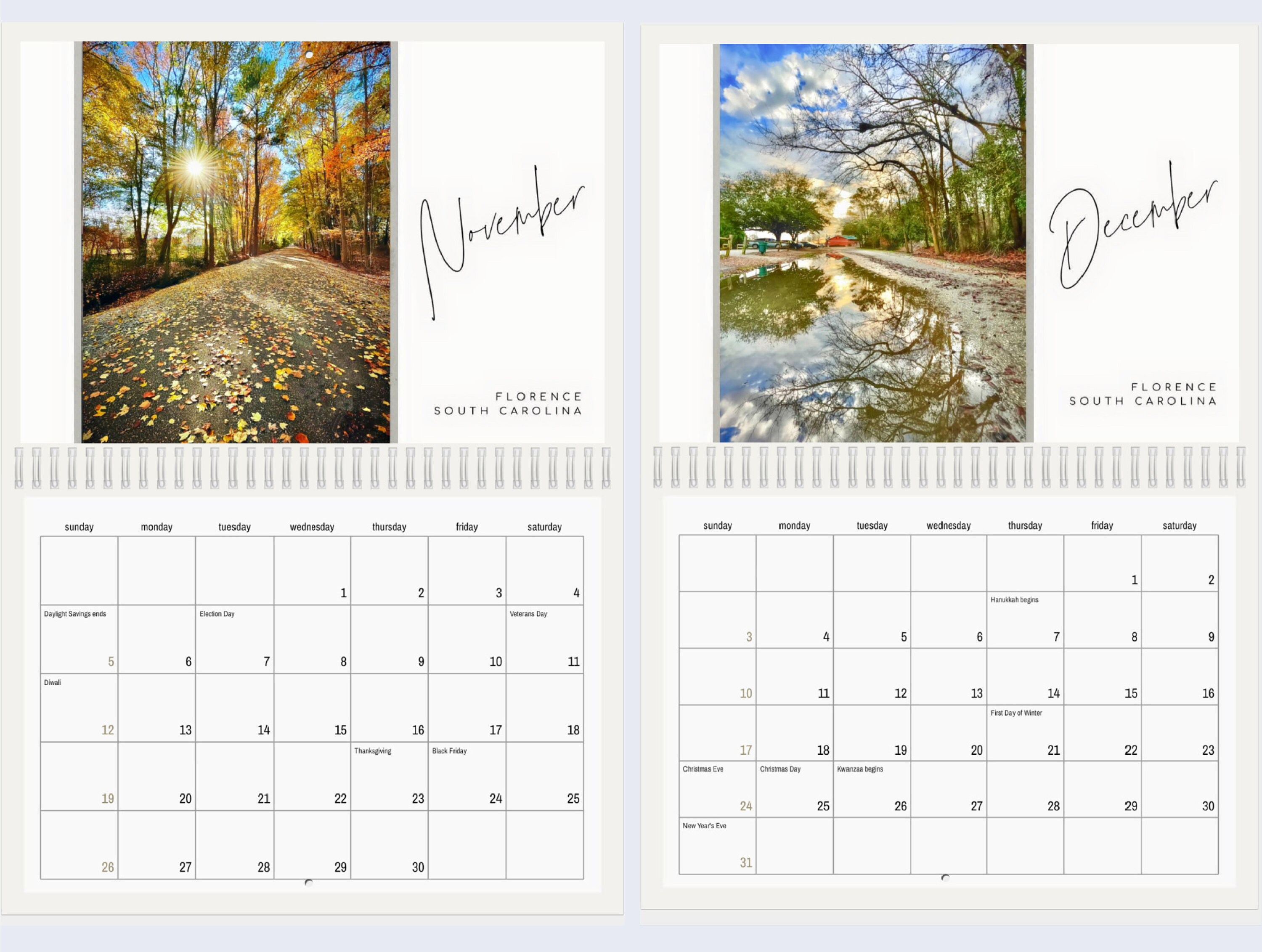 2023 Landscape Calendar by Trish Munn Photography - Etsy