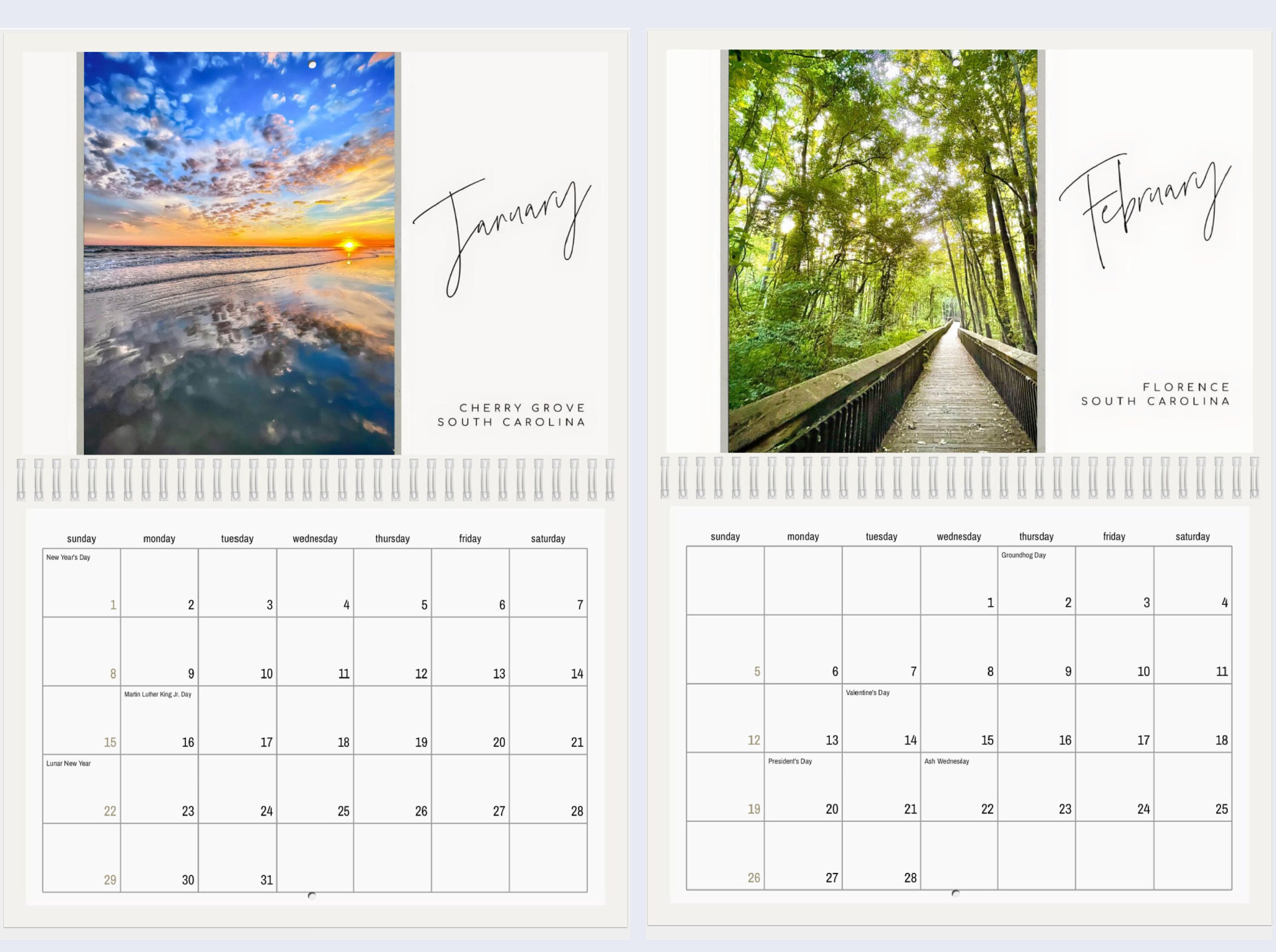 2023 Landscape Calendar by Trish Munn Photography - Etsy
