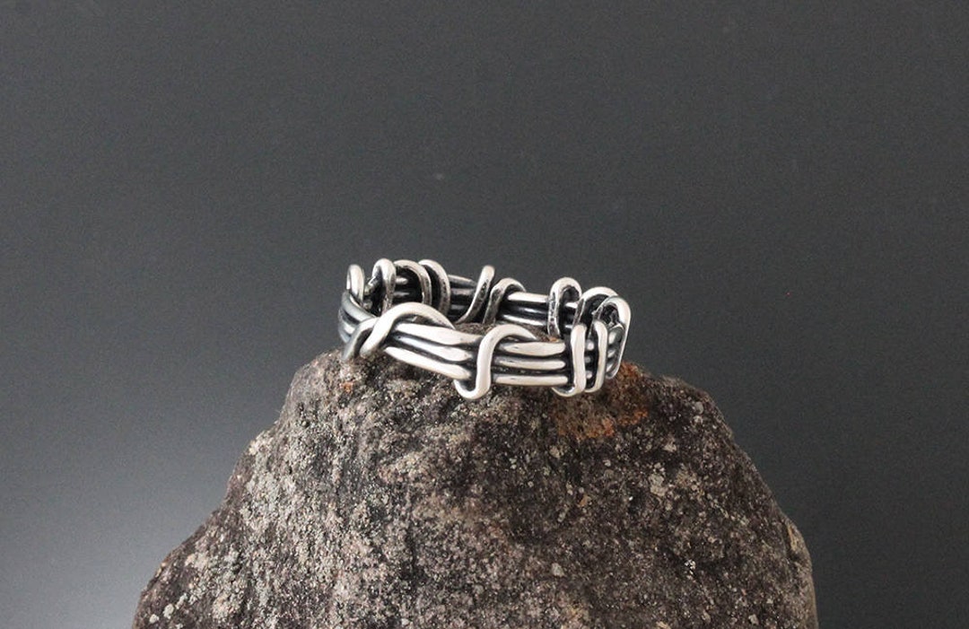 Sterling Silver Vine Ring - Wrapped Ring - Twig Ring - Silver Ring ...