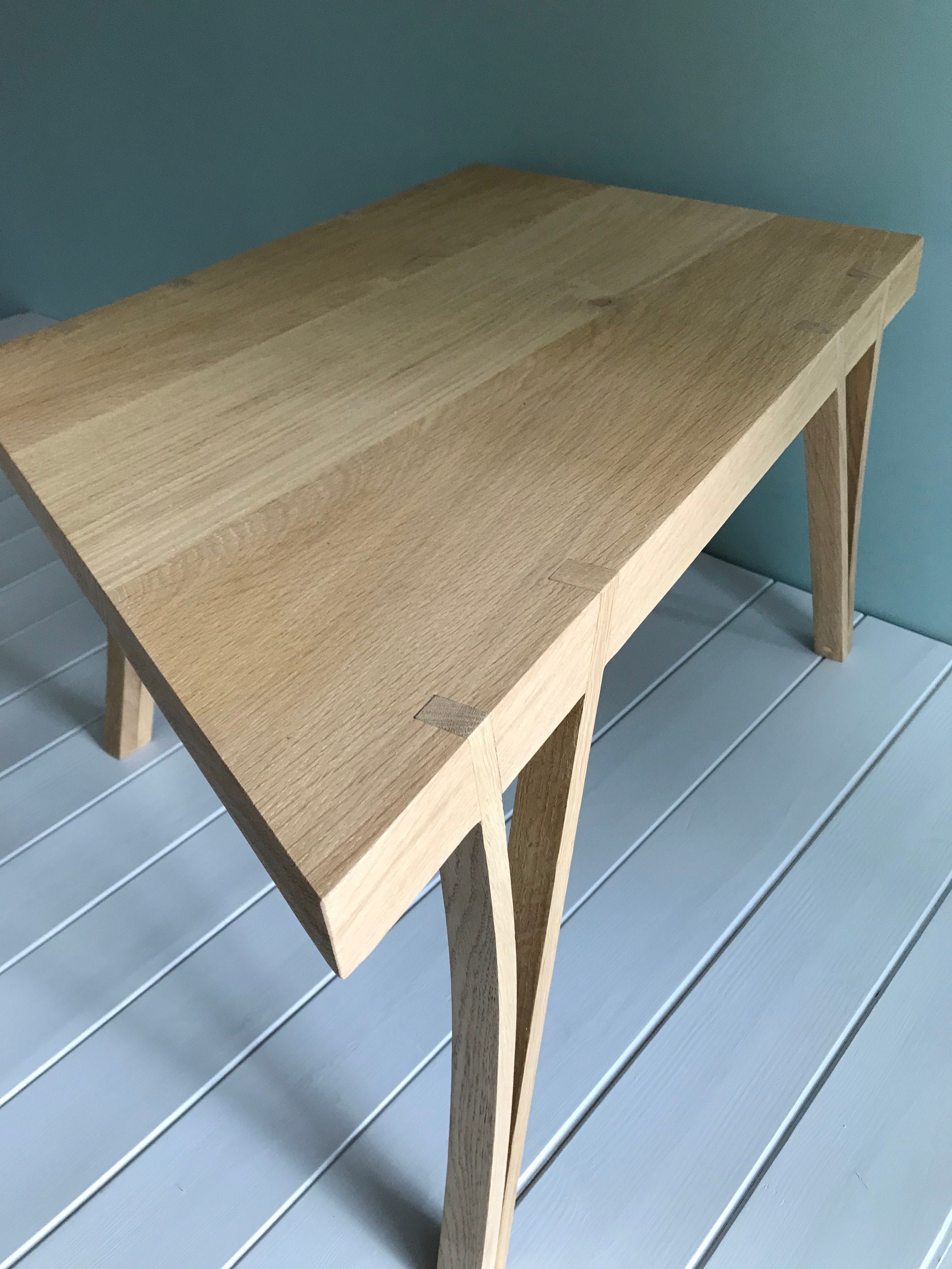 Steam Bent Leg Coffee Table - Oak - Etsy