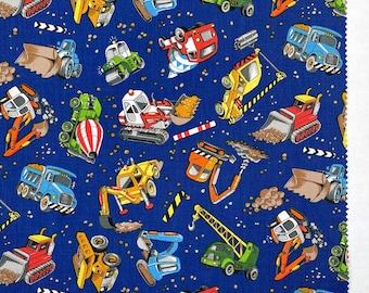 Construction Fabric | Etsy