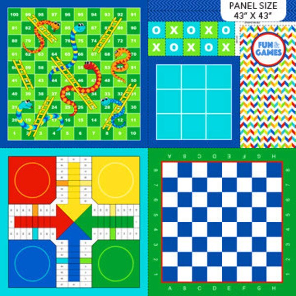 Board Game Fabric - Etsy