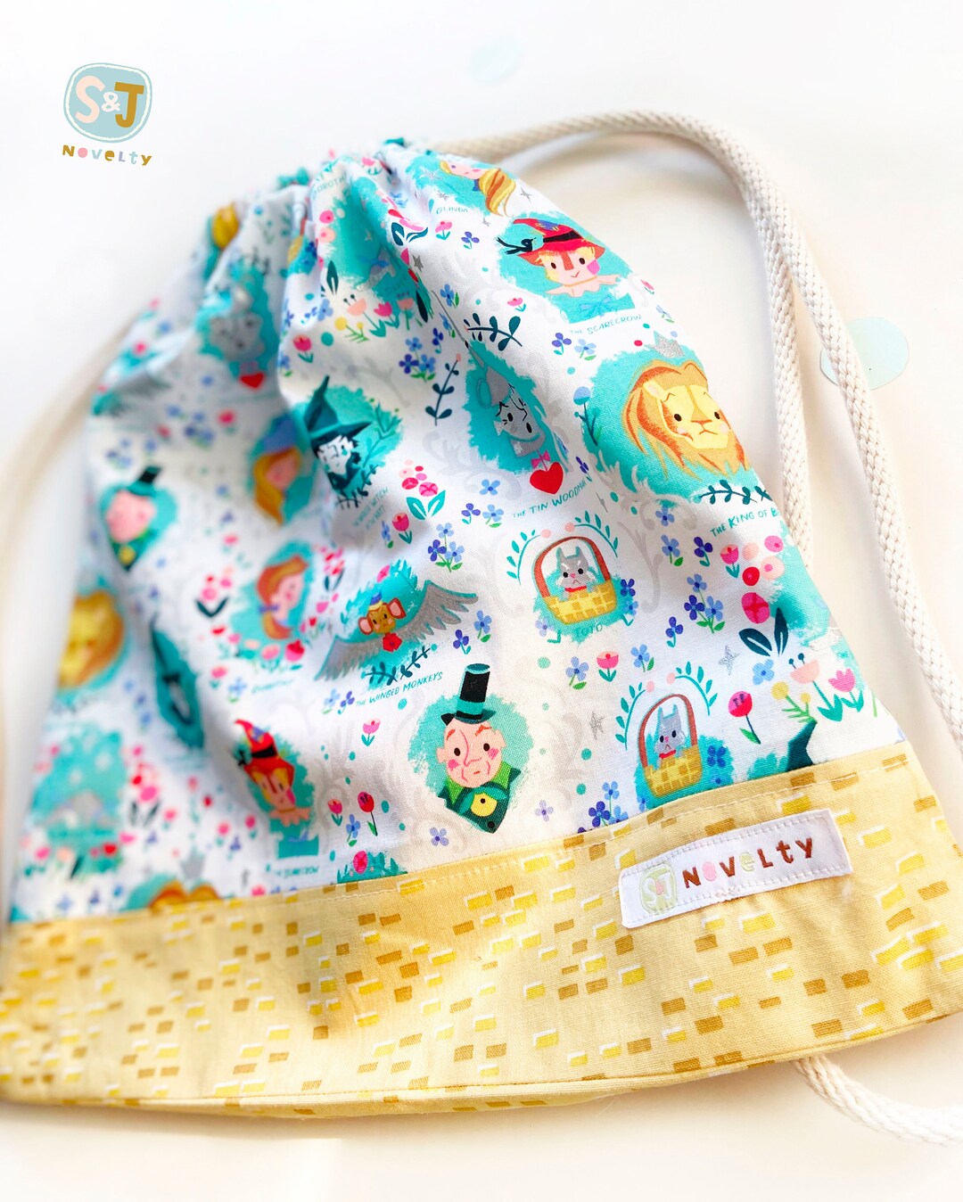 Wizard of Oz Backpack, Child's Day Pack, Dorothy's Journey, Preschool ...