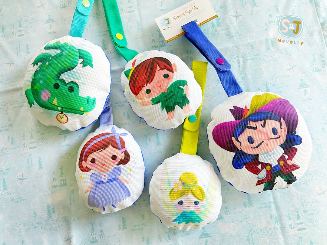 Set of 3 Neverland Hanging Toys for Baby Play Gym Activity Center or ...