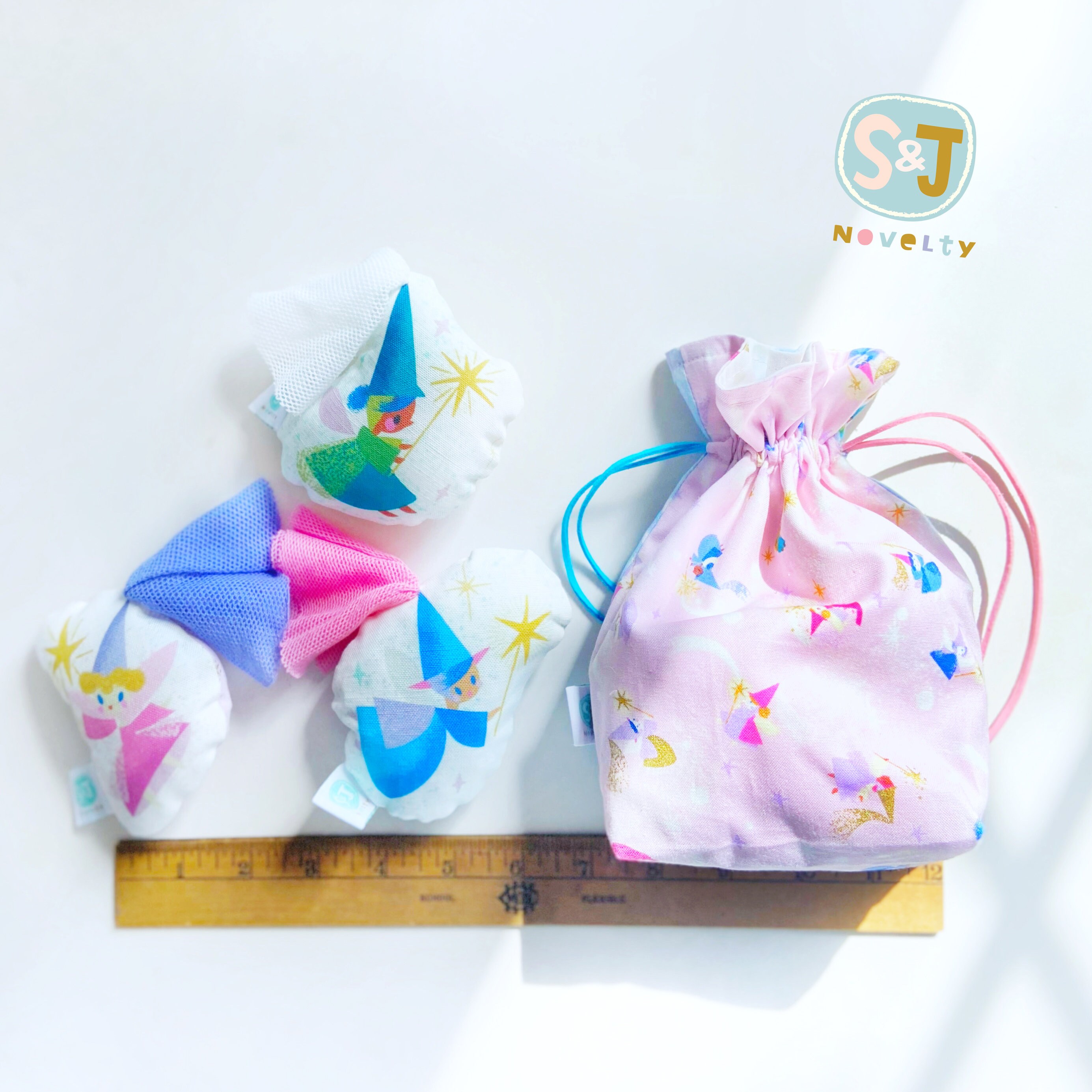 Sensory Fairy Soft Toys With Drawstring Tote Bag Set of 3 - Etsy