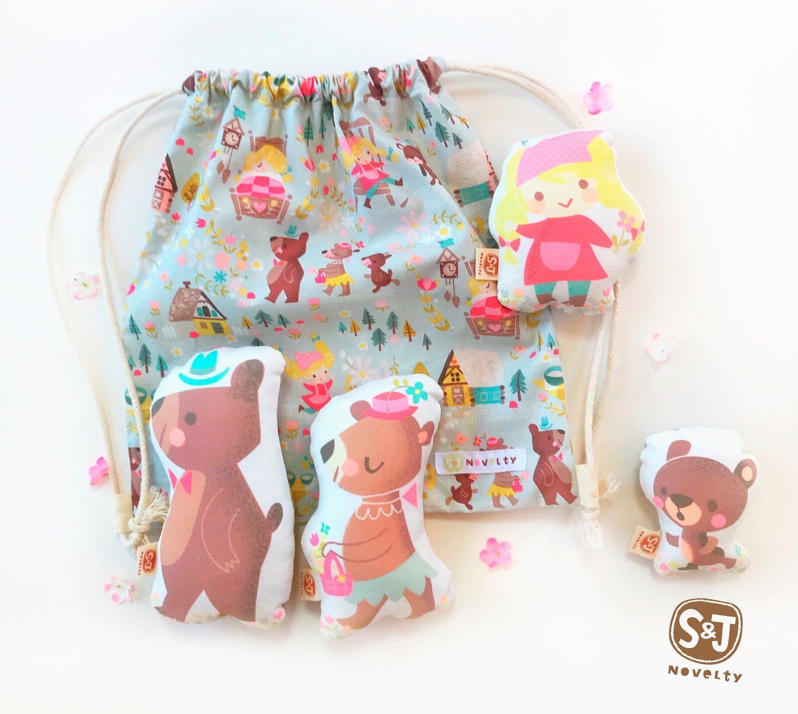 Exclusive Goldilocks and the Three Bears Set of 3 Prints | Etsy