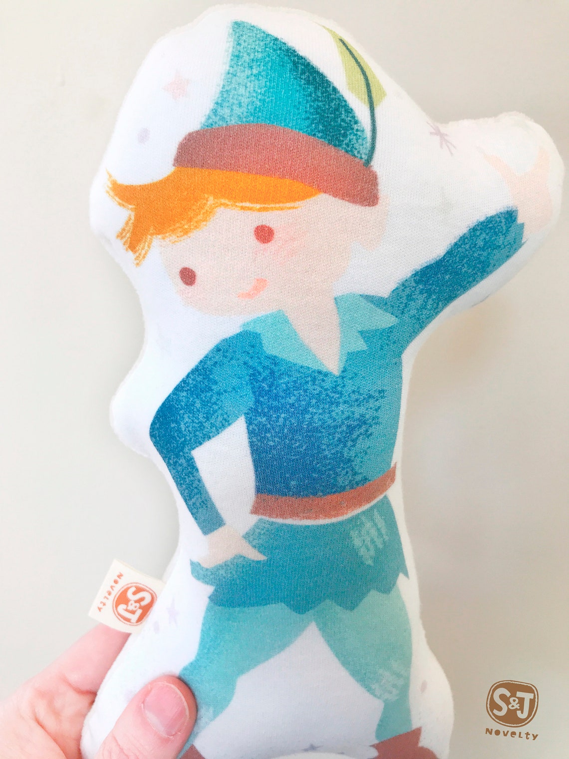 Organic Peter Pan soft toy Peter Pan doll Peter Pan nursery | Etsy