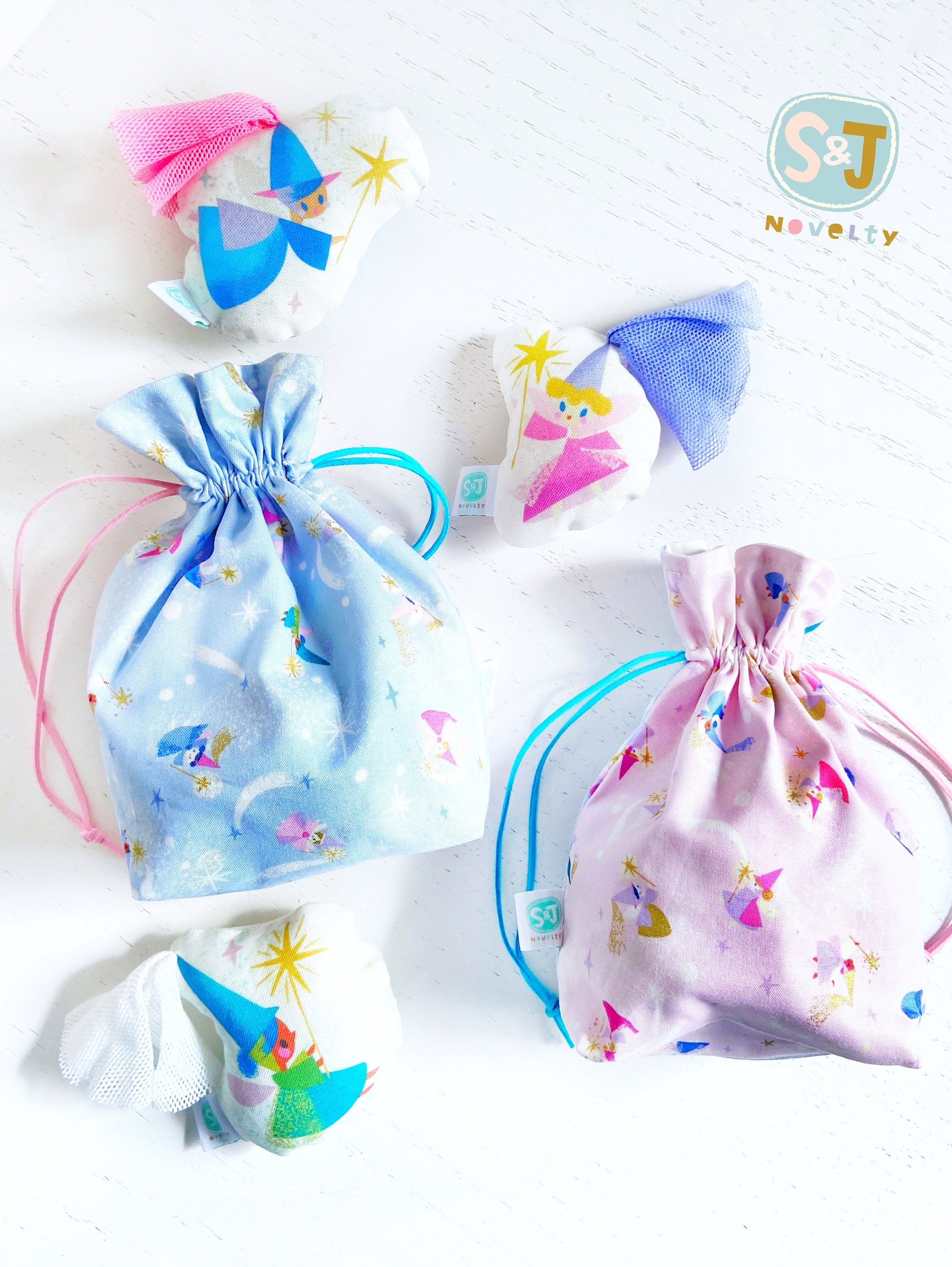 Sensory Fairy Soft Toys With Drawstring Tote Bag Set of 3 - Etsy