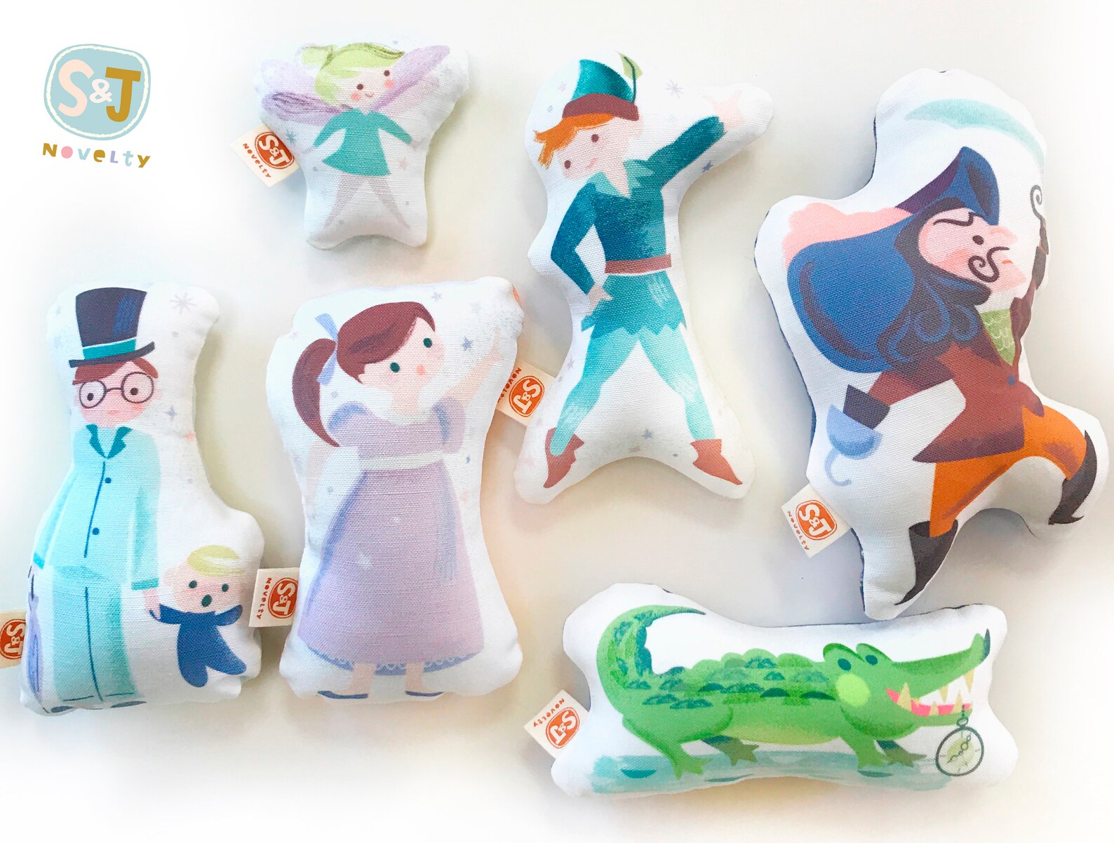 Neverland Play Set With Backpack, Captain Hook, Peter Pan Plush, Tinker ...