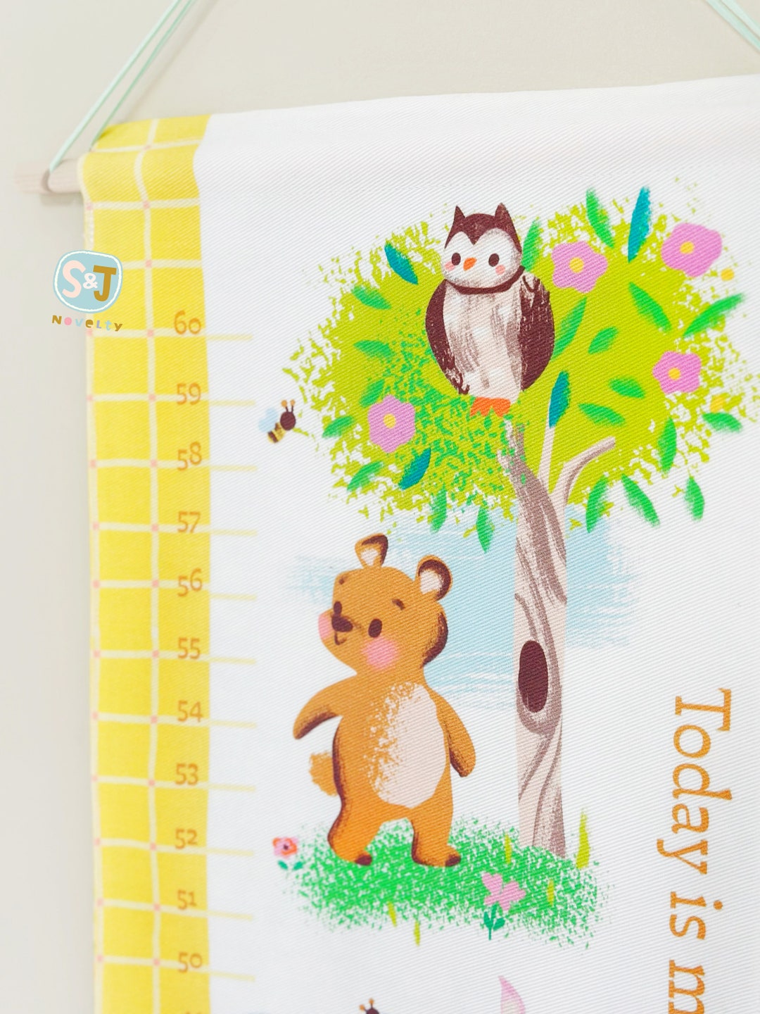 Winnie the Pooh Growth Chart Ruler: Hundred Acre Wood Nursery Decor - Etsy