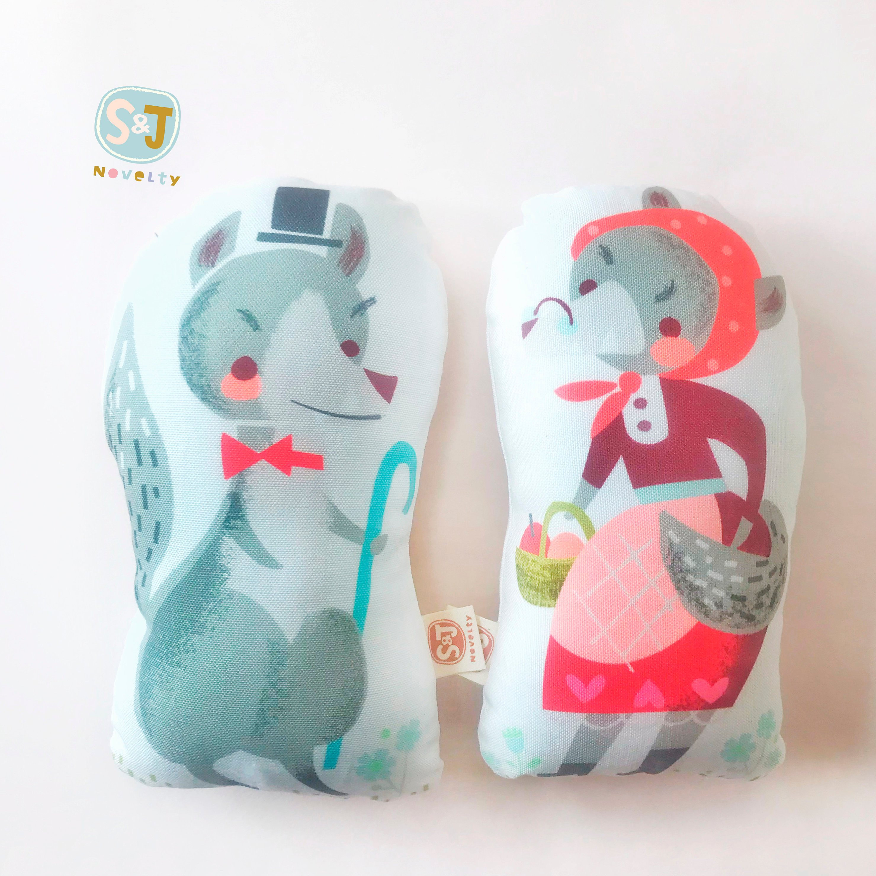 Little Red Riding Hood Soft Toy Play Set Toddler Toys Retro - Etsy