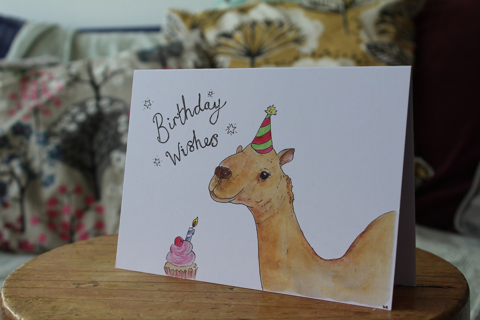 Birthday Wishes Camel Birthday Card - Etsy Denmark