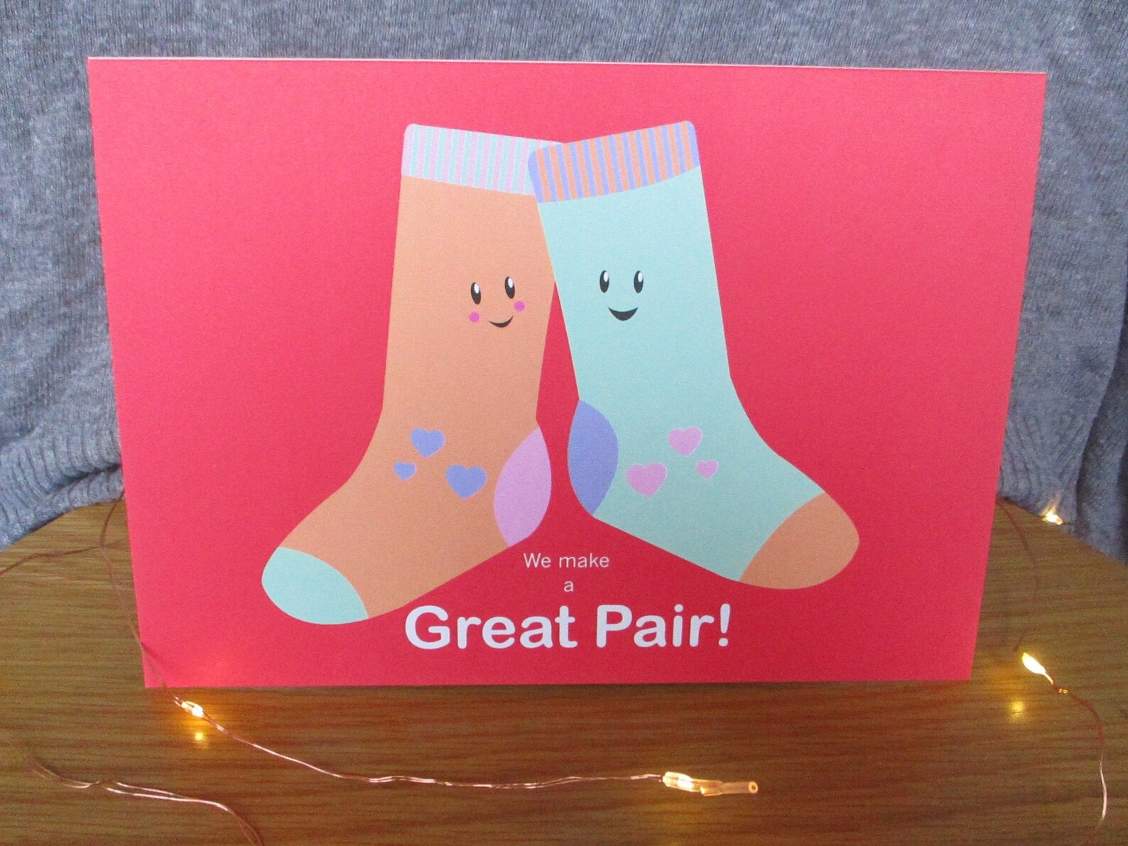 We Make a Great Pair Card Just - Etsy