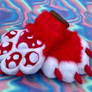 Mushroom Fursuit Paws - Etsy