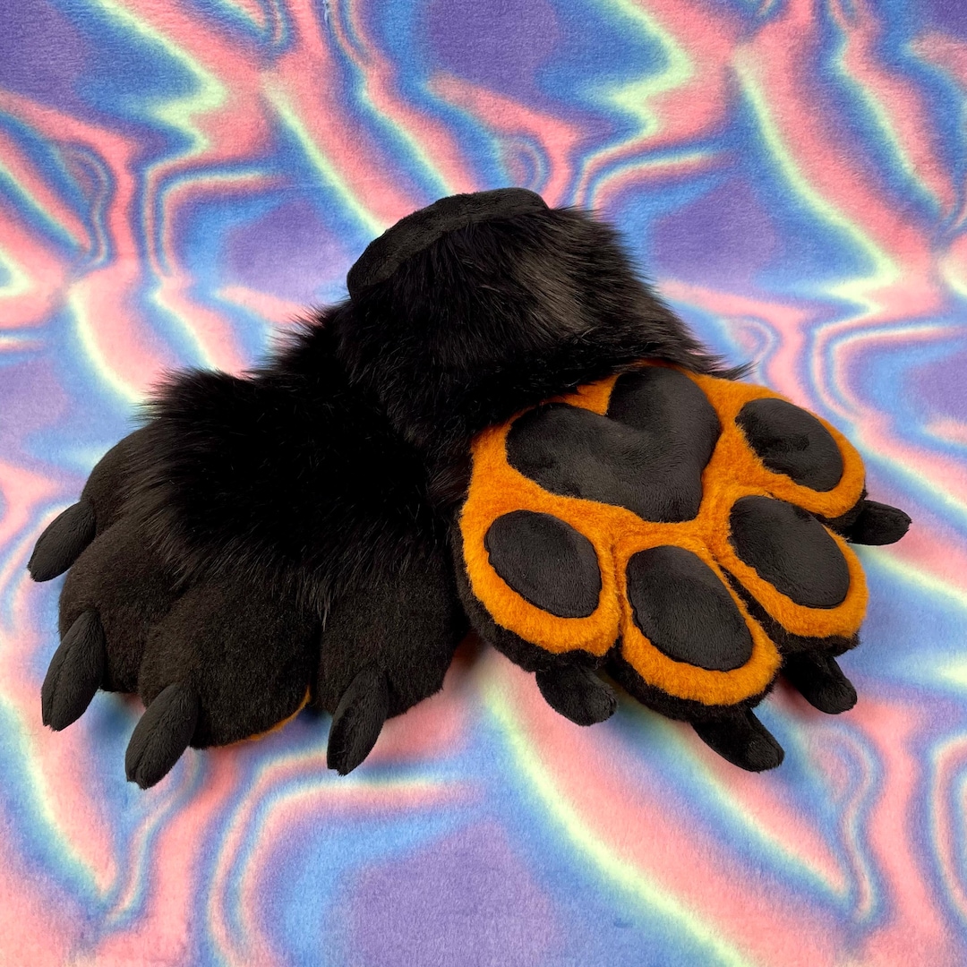 Black Fursuit Paws | Furry Paws - Etsy
