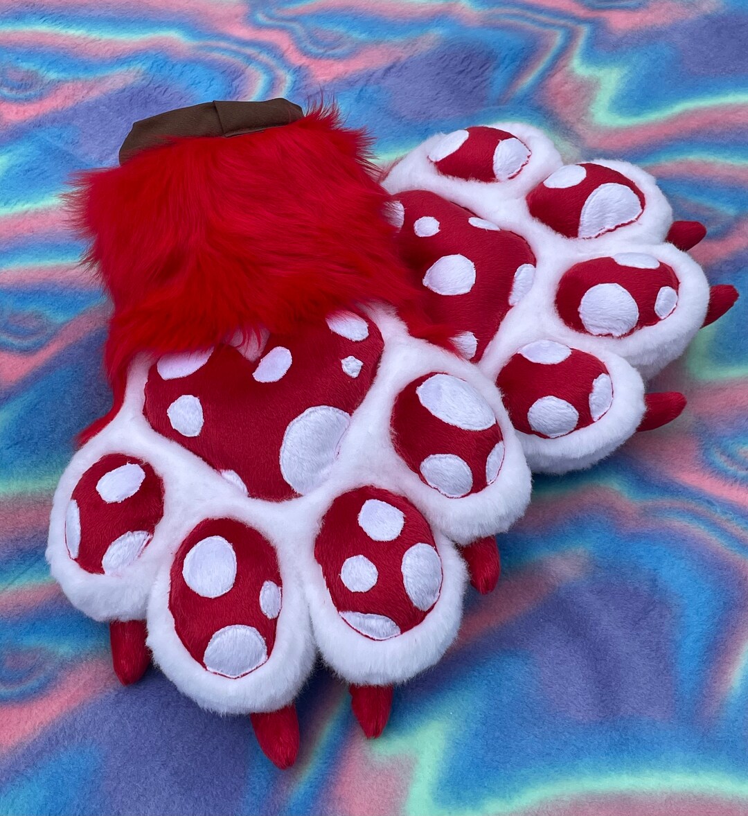 Mushroom Fursuit Paws - Etsy