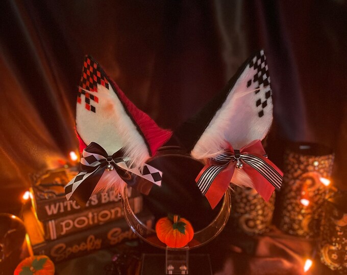 Harley Quinn Bunny Ears | Jester Ears - Etsy