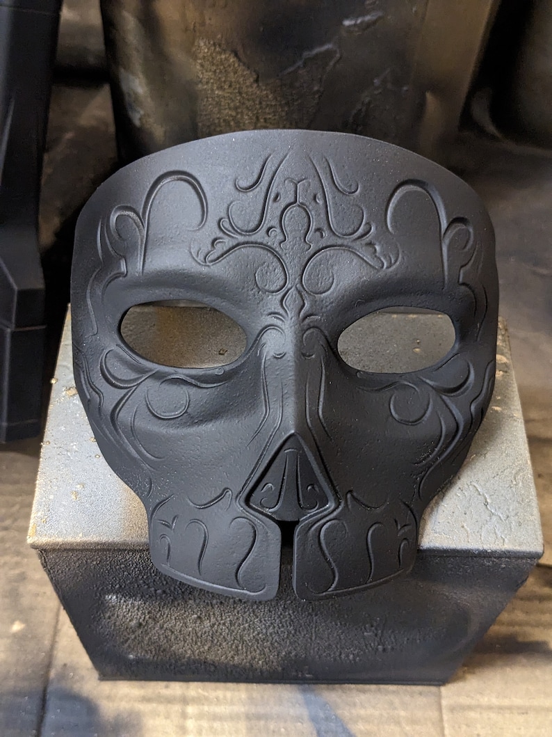 Dark Wizard Mask masquerade Mask - Etsy