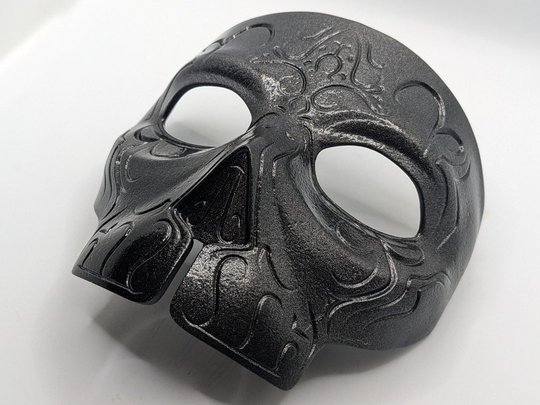 Dark Wizard Mask (masquerade Mask) - Etsy