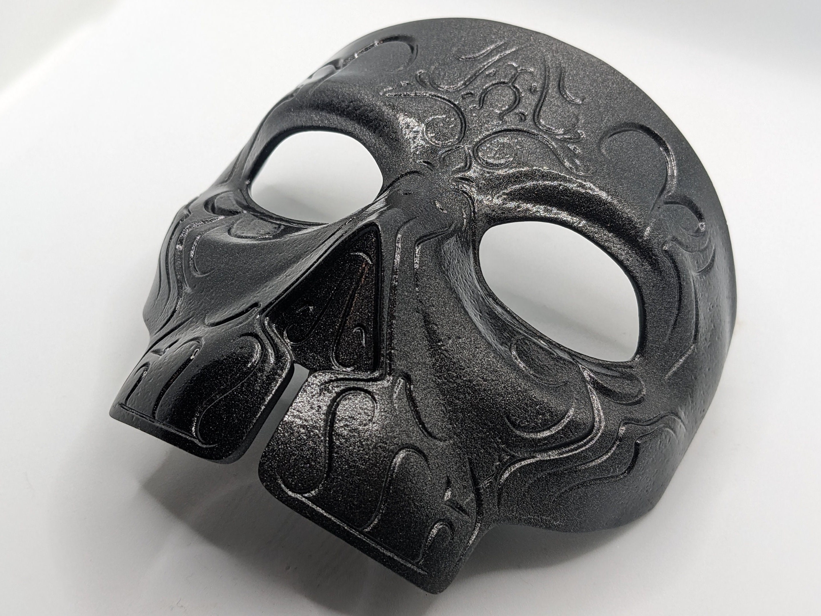 Dark Wizard Mask (masquerade Mask) - Etsy