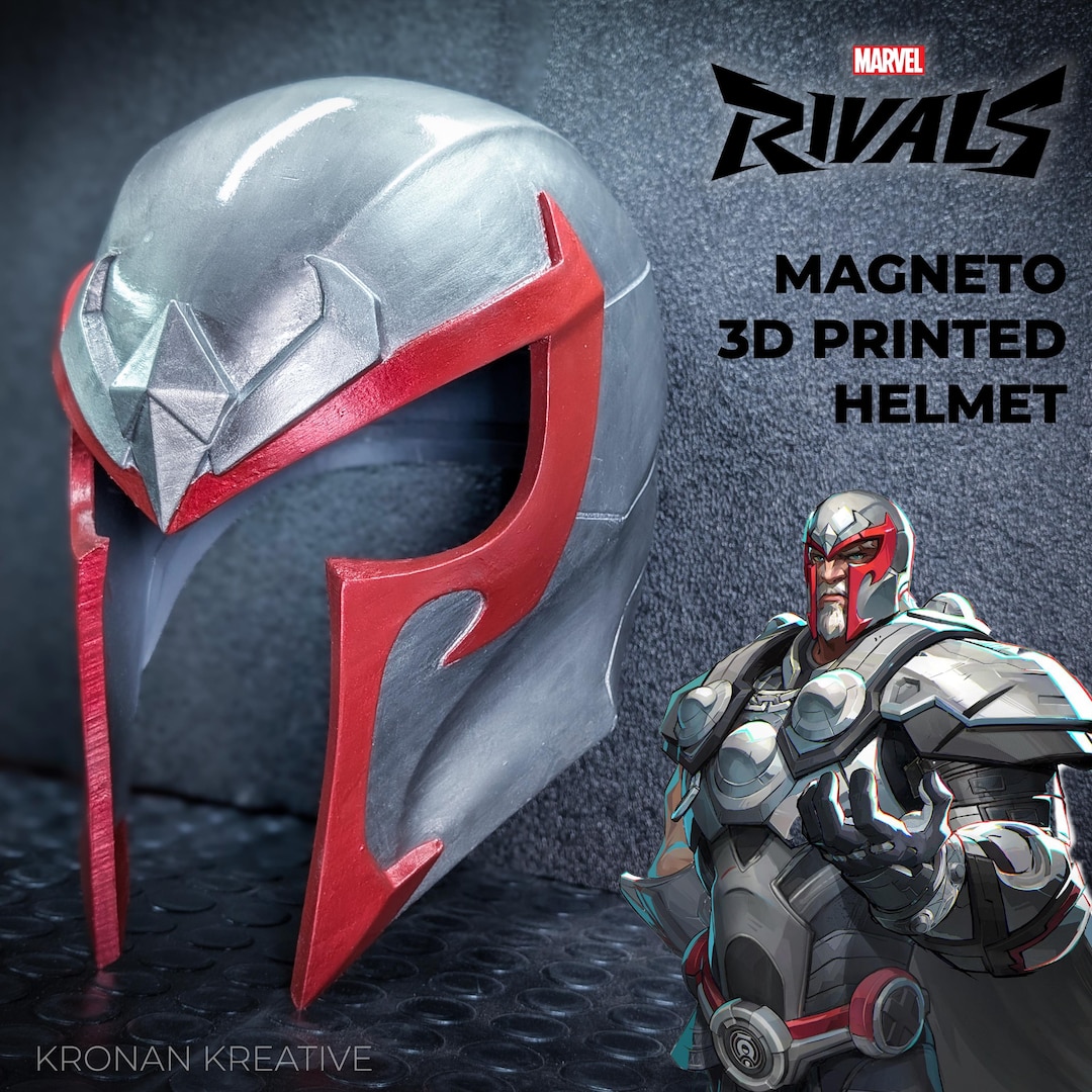 Magneto Helmet (marvel Rivals, Xmen, Cosplay, Wearable) - Etsy
