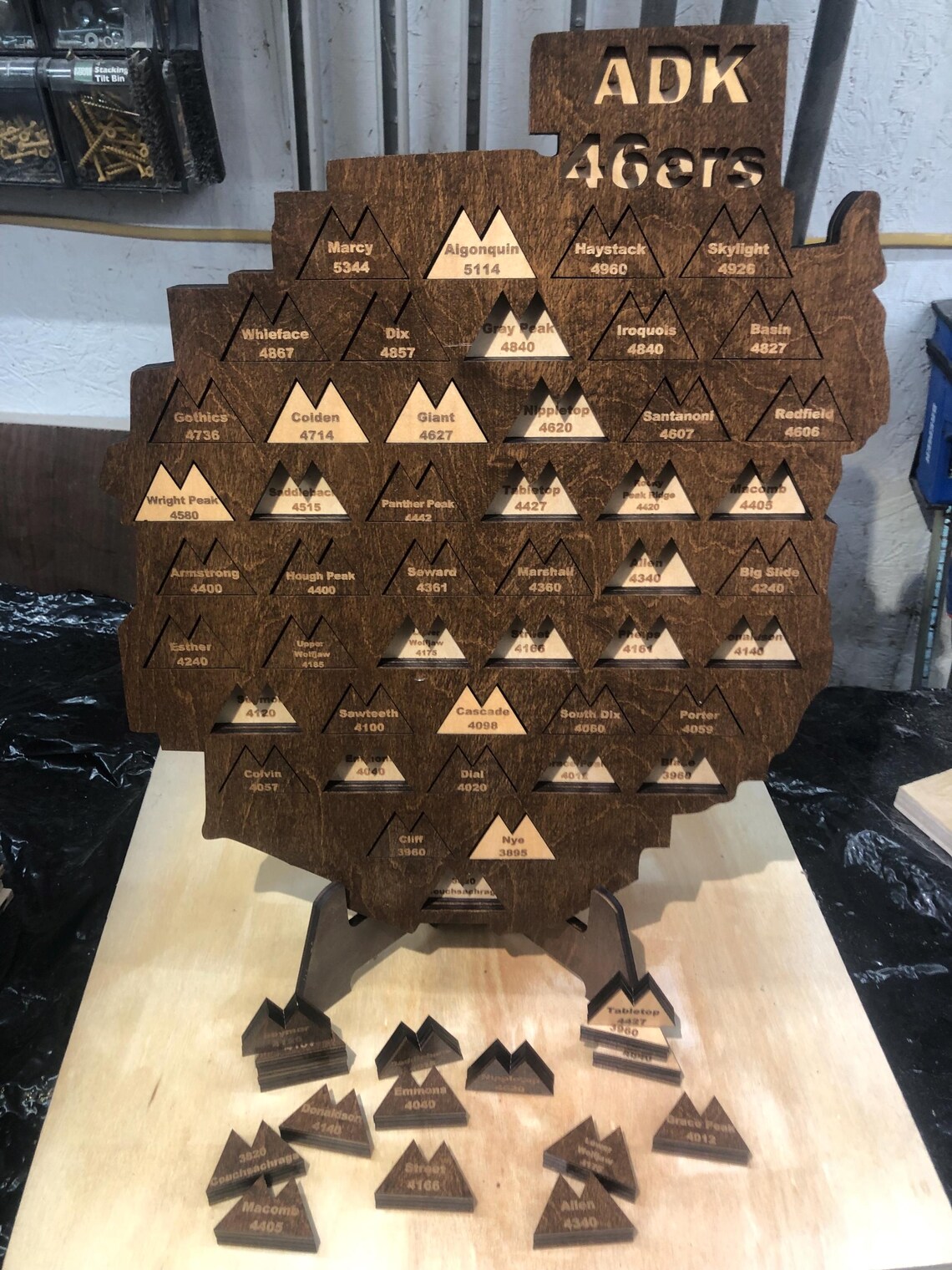 Adirondack 46er Summer/winter Peak Tracker - Etsy