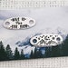 Hike It for the View - Hand Stamped Shoe Tags - Hiker Gift - Hiking ...