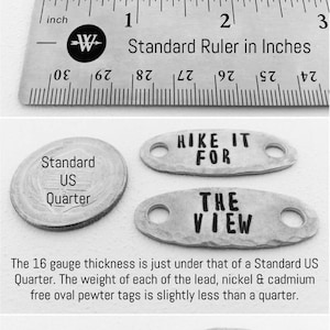 Personalized Hiking Boot Tags | Hiking Gift for Women | Gift Idea for ...