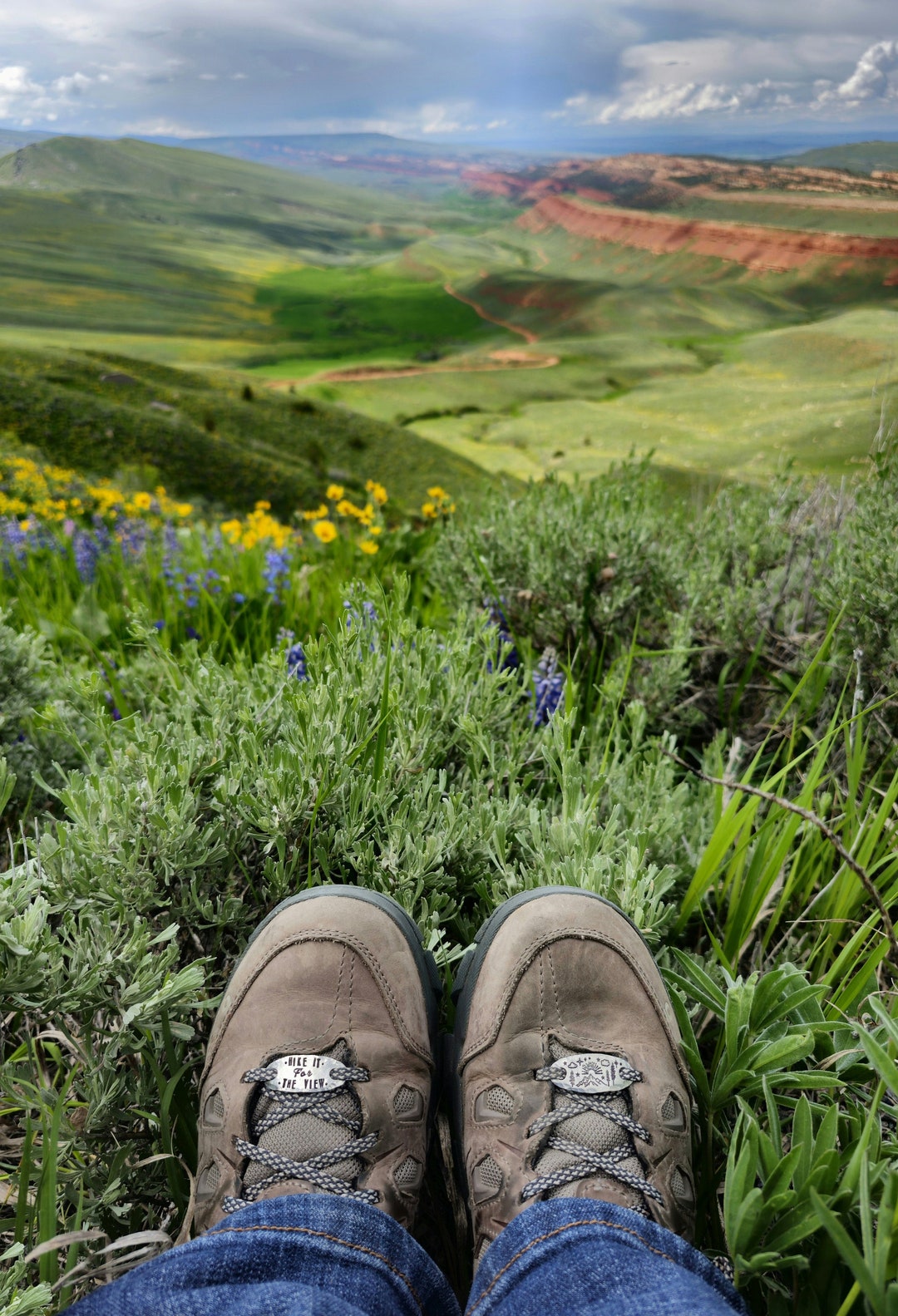 Personalized Shoelace Tags for Hikers | Hand Stamped Shoe Tags | Gift ...