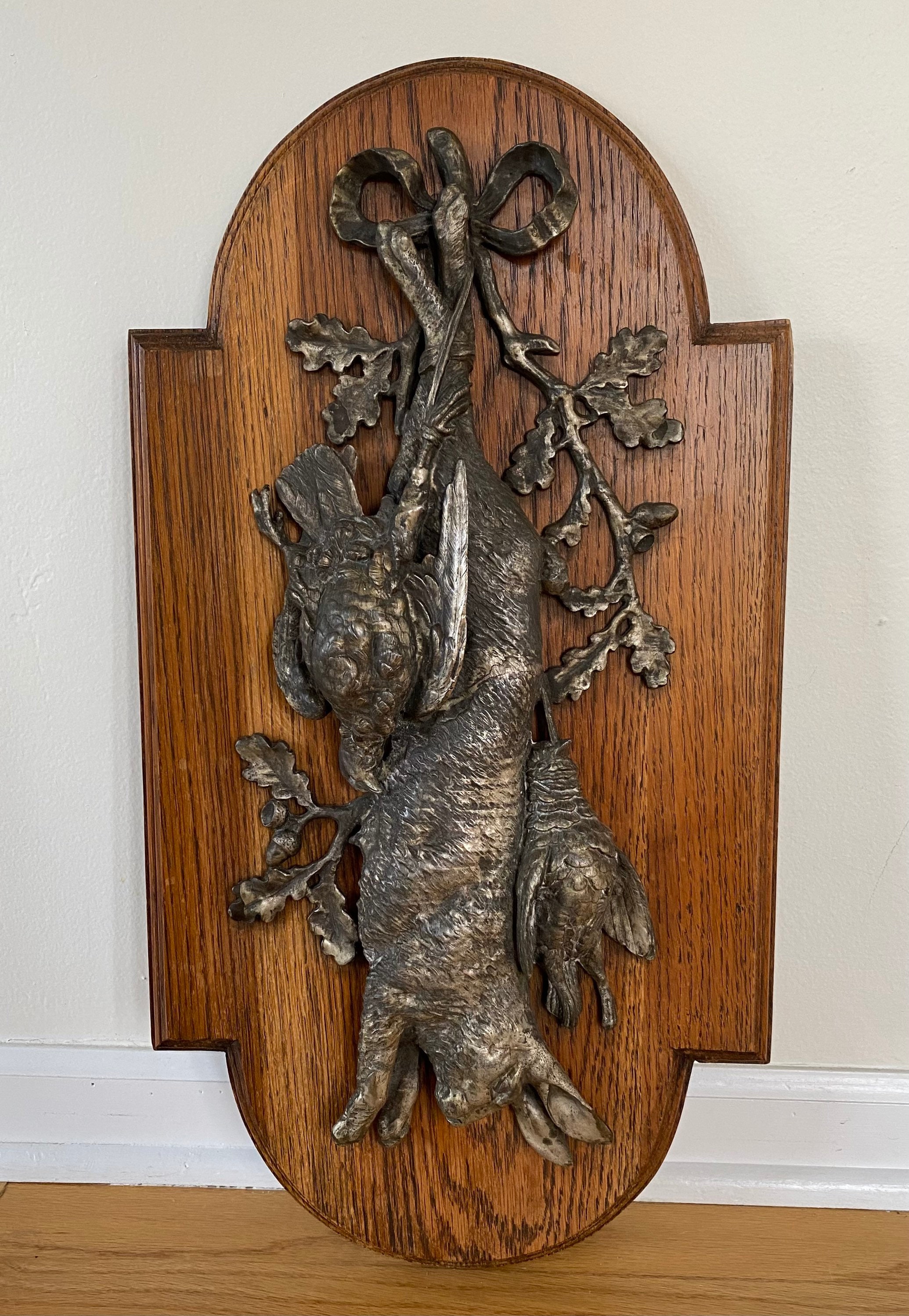 Vintage Wall Plaque Wall Hanging Hunting Trophy Scene Game - Etsy