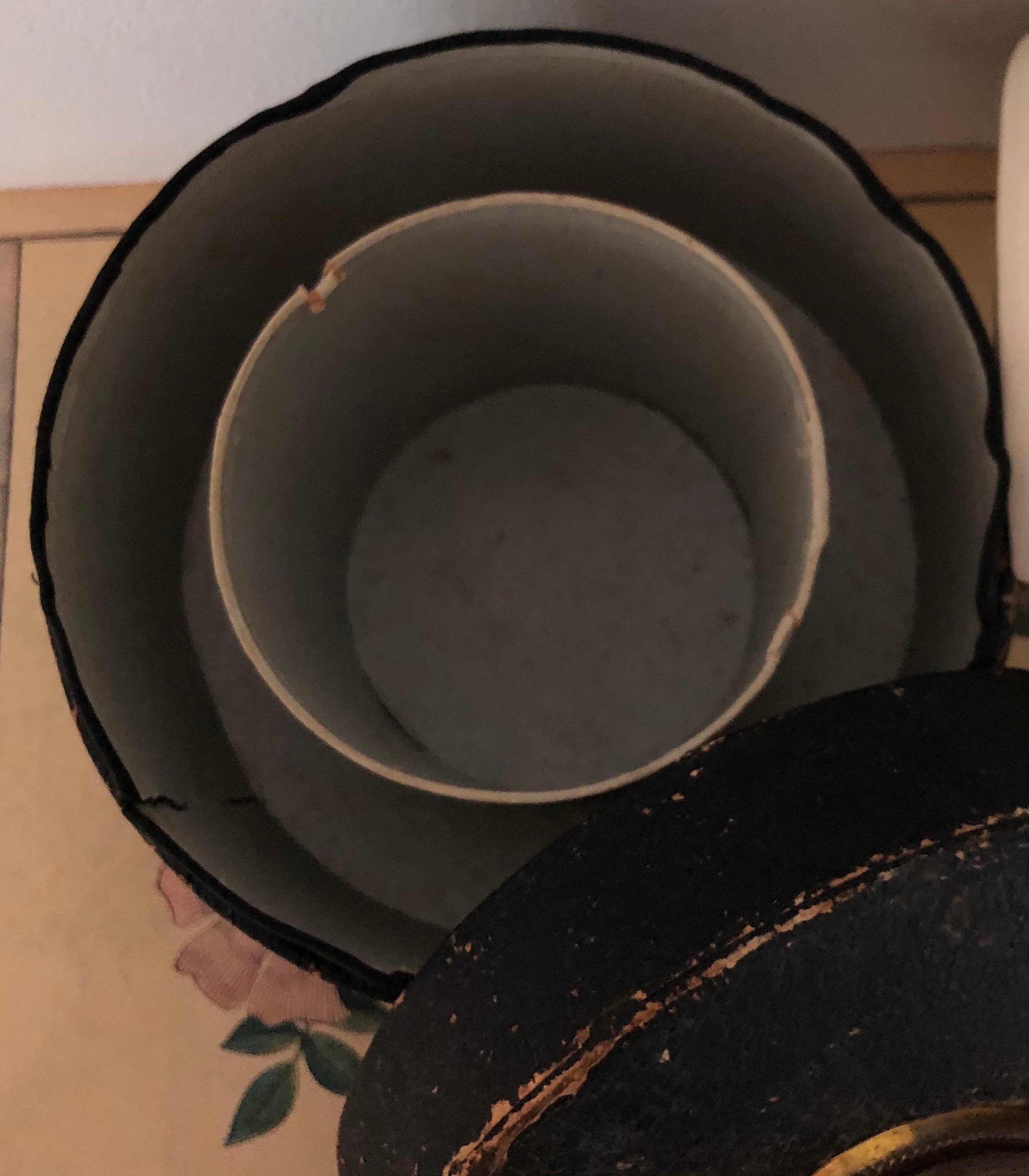 Vintage Edwardian Collar box with collars cardboard box with | Etsy