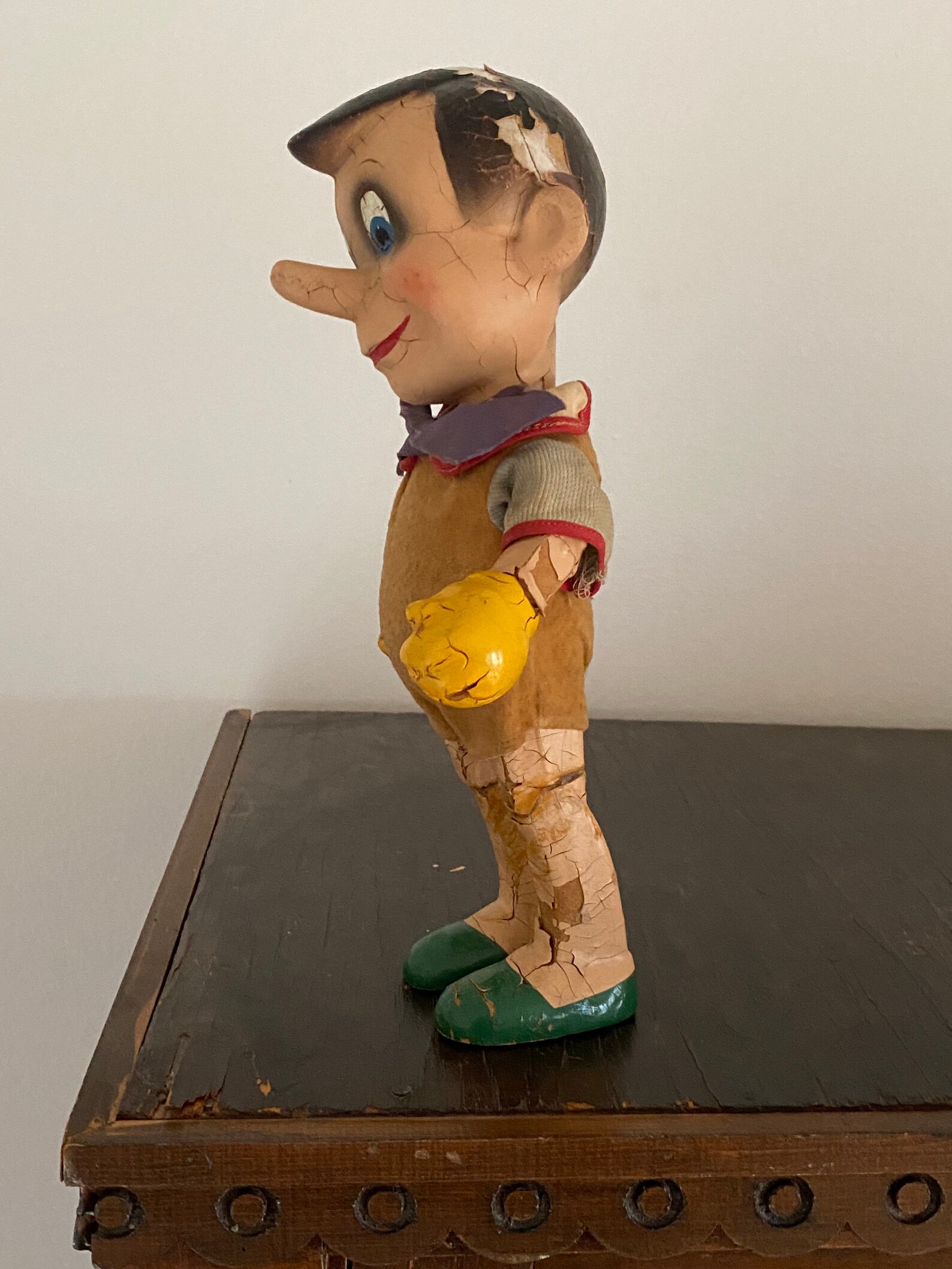 Vintage Composition Doll Pinocchio Doll Disney Character Doll - Etsy