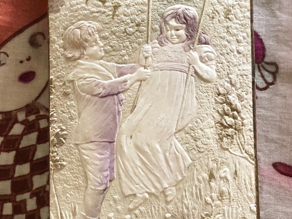 Vintage Candy Box Victorian Sweets Box Embossed Hand Painted | Etsy