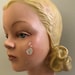 Vintage Plaster Mannequin Head Female Art Deco Blonde Girl Manikin Bust ...