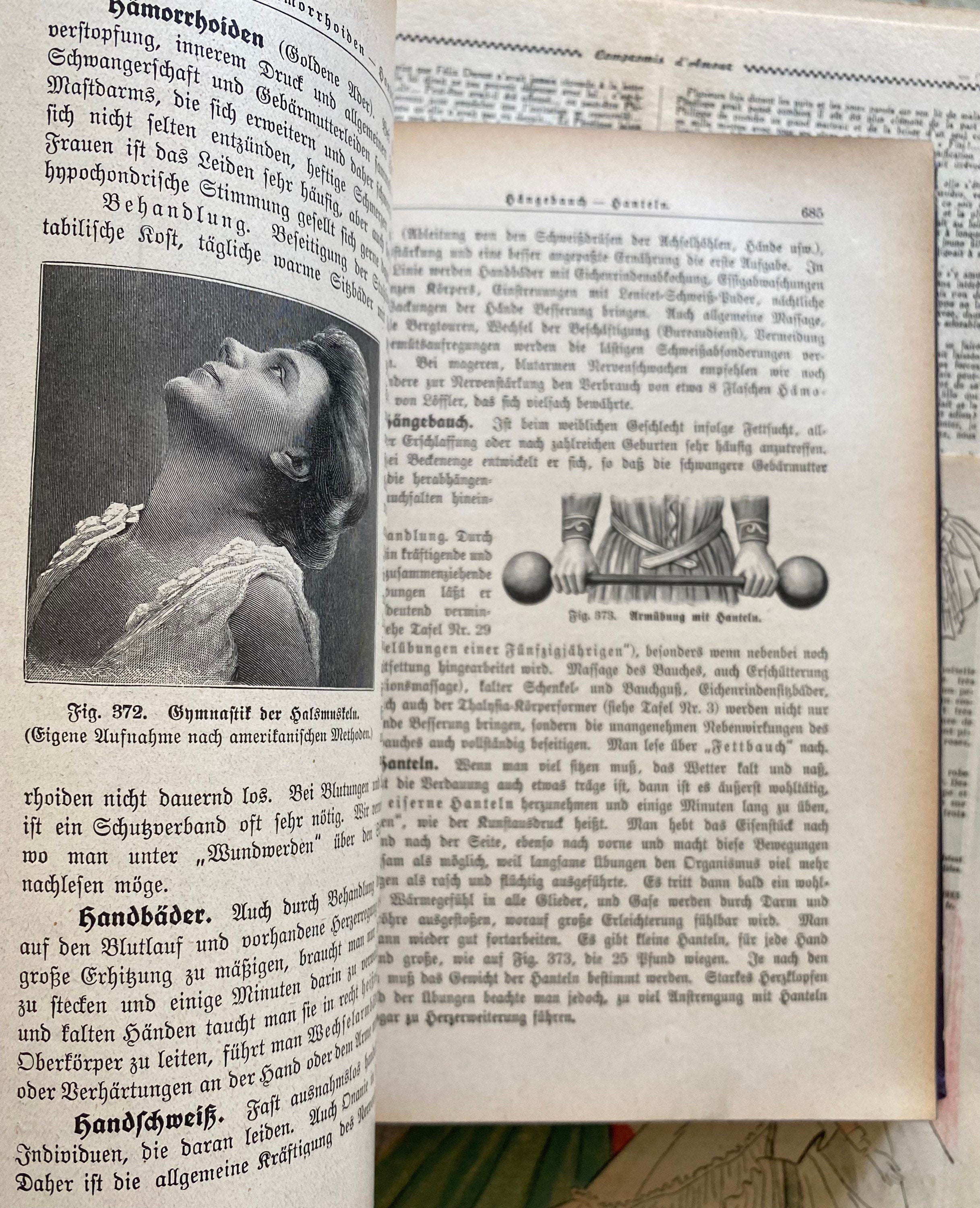 Vintage German Medical Book Color Plates and Illustrations - Etsy