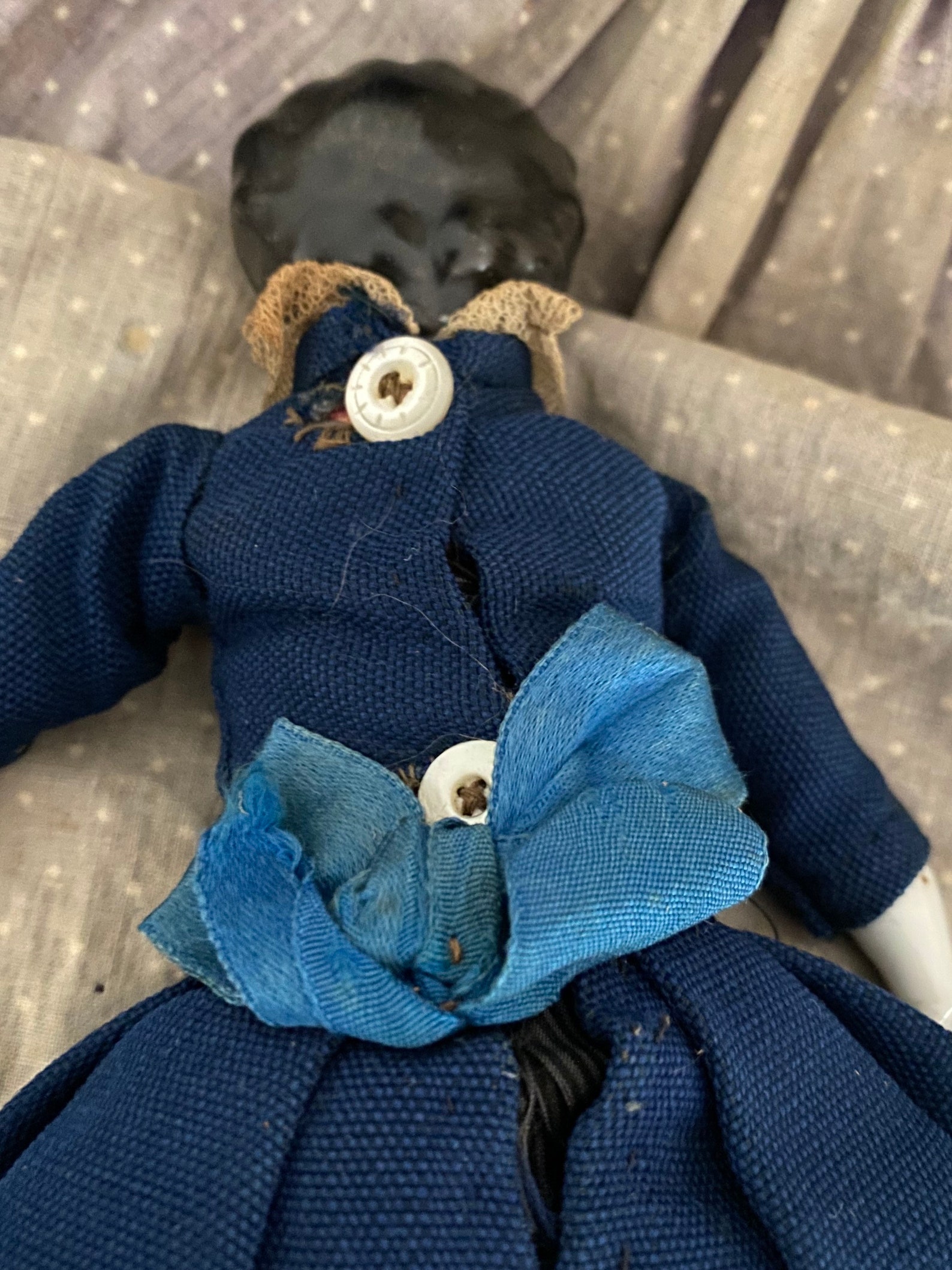 Antique Set of 2 China Head Dolls Porcelain Dolls Victorian - Etsy