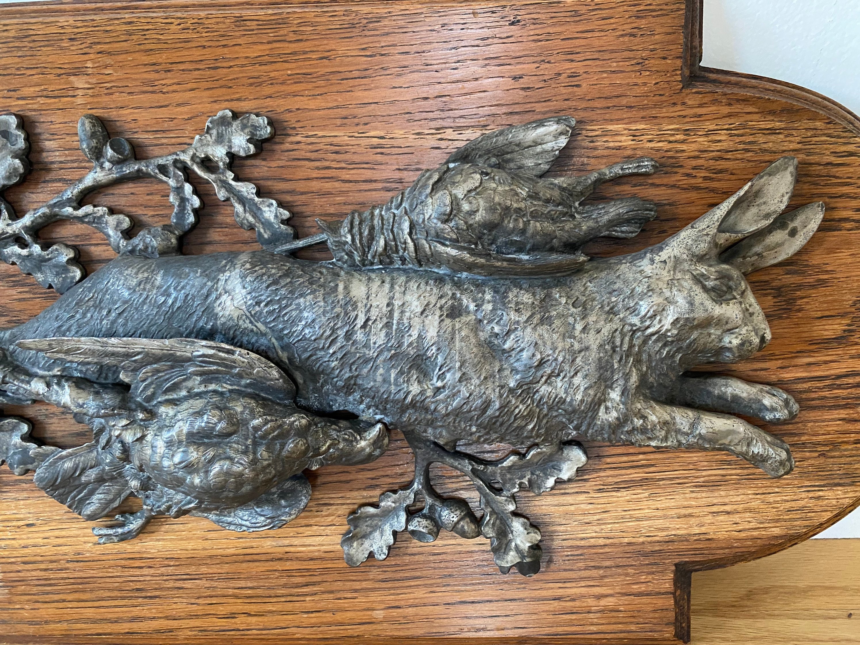 Vintage Wall Plaque Wall Hanging Hunting Trophy Scene Game - Etsy