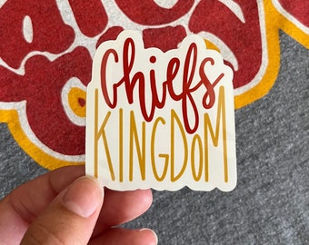 Travis Kelce & Patrick Mahomes Back-to Glossy Sticker 3, Water ...