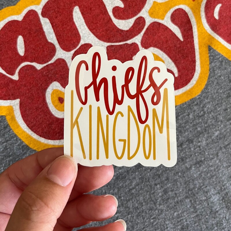 Chiefs Stickers - Etsy