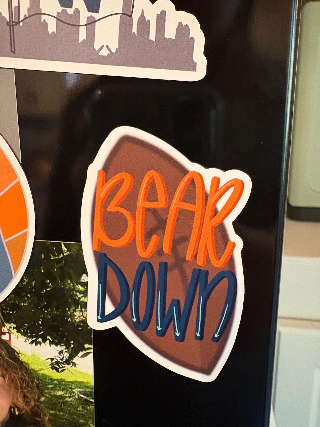 Bear Down Football Magnet, Chicago Bears Magnet - Etsy