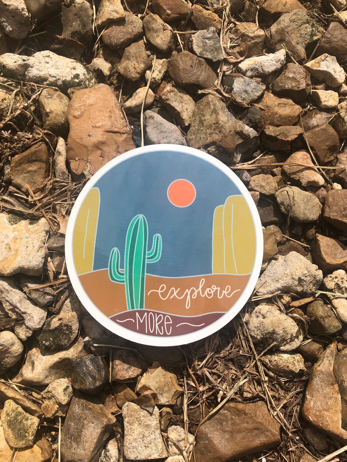 Explore More Desert Vinyl Decal Desert Laptop Sticker - Etsy