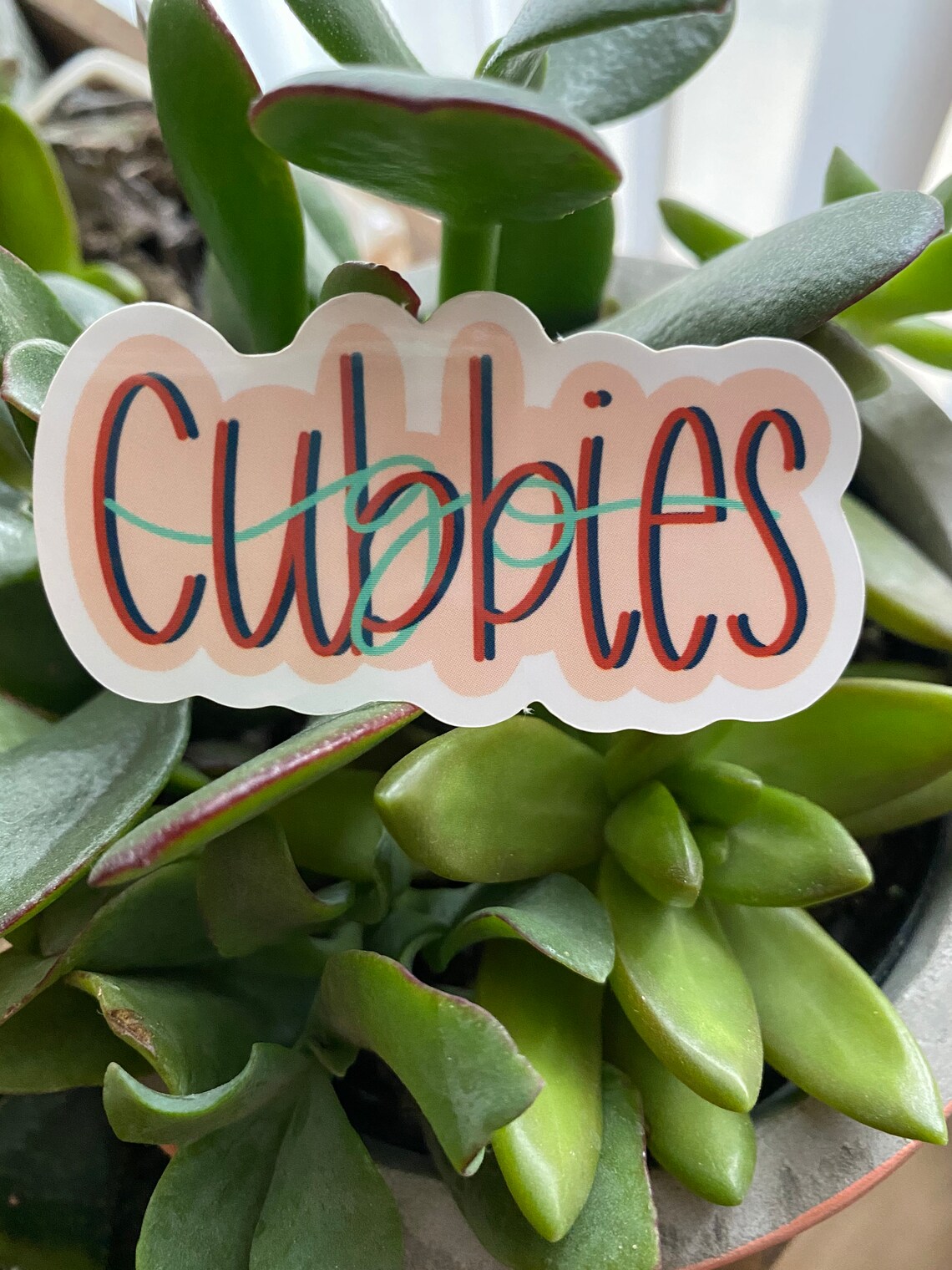 Go Cubbies Vinyl Sticker Chicago Cubs Sticker Cubs Laptop - Etsy