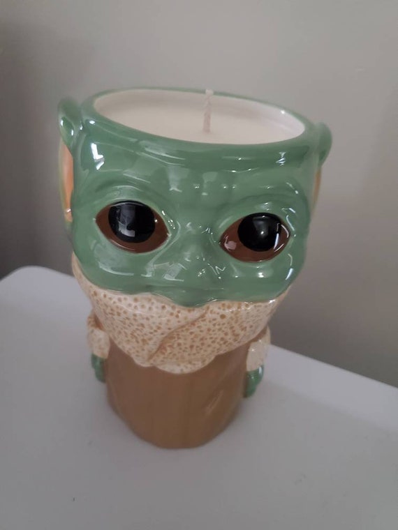 Baby Yoda Soy Candle in Star Wars Baby Yoda - Etsy
