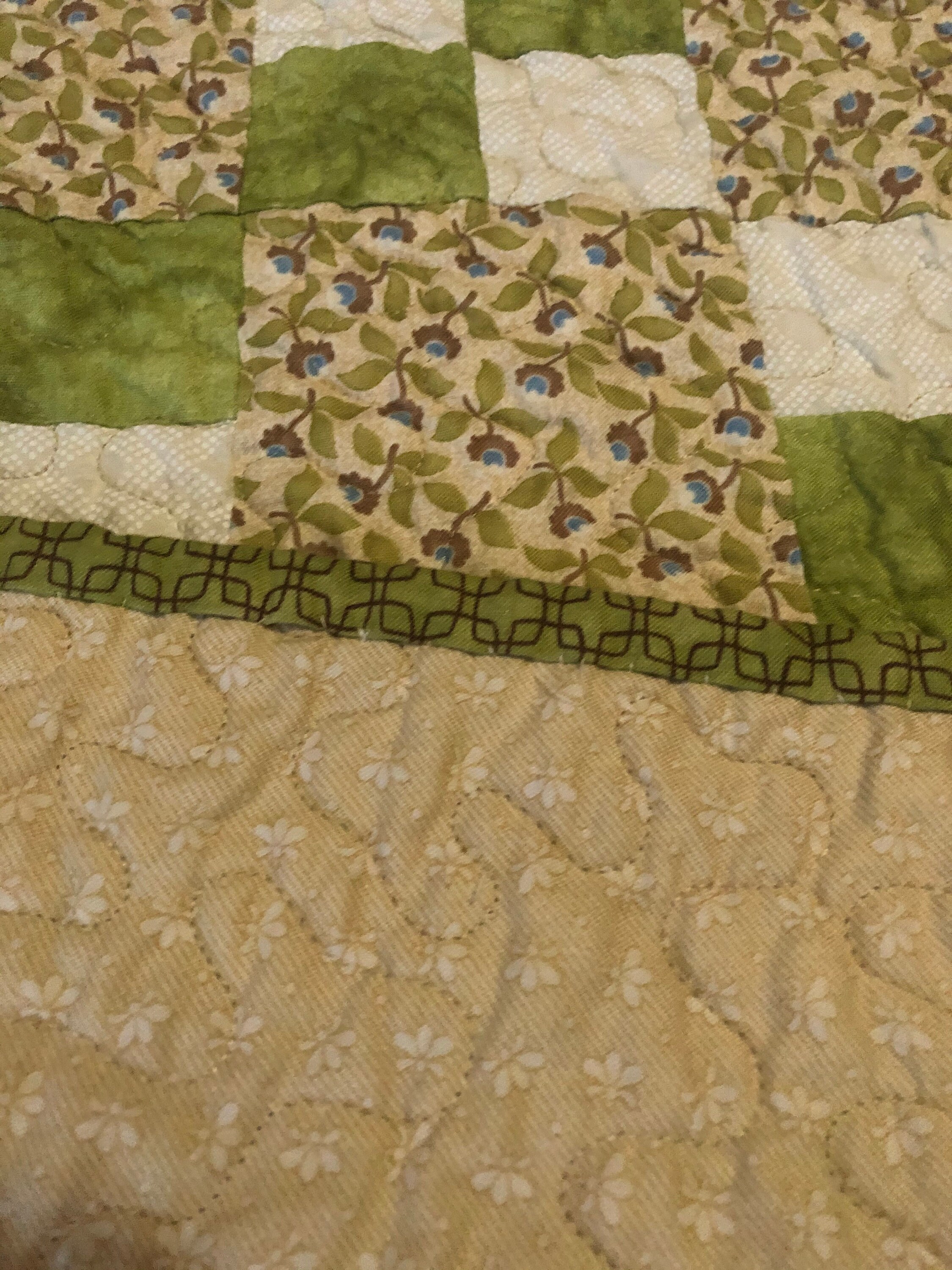 Four Patch Quilt on Point - Etsy