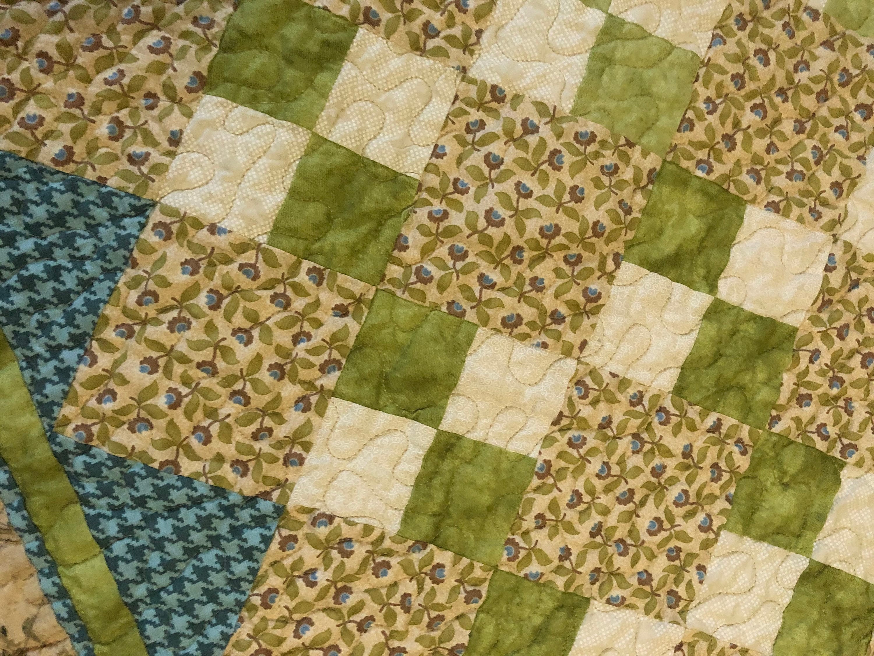 Four Patch Quilt on Point - Etsy