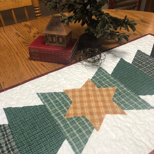 Christmas Tree Table Runner - Etsy