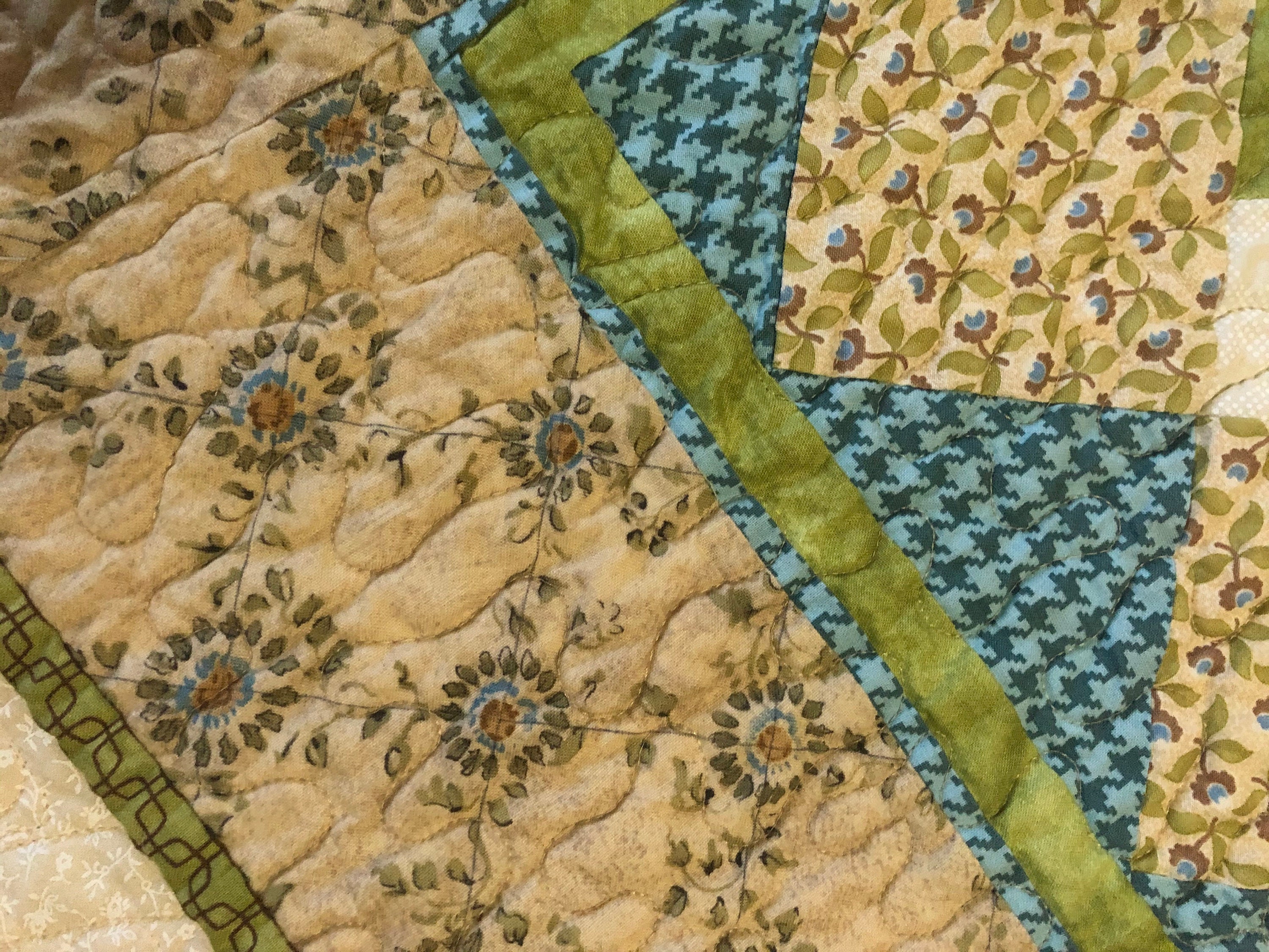 Four Patch Quilt on Point - Etsy