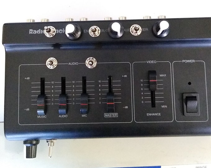 Videonics Sound Effects Mixer, Boing Box, Video Production, Broadcast ...